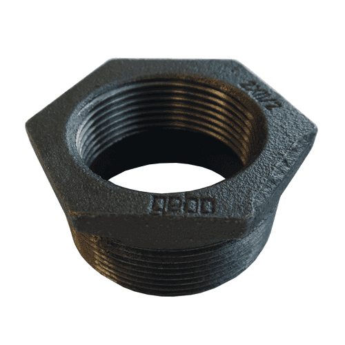 Cast iron reducer ring, 3" x 2", black, 329993 | Wholesale Van Walraven