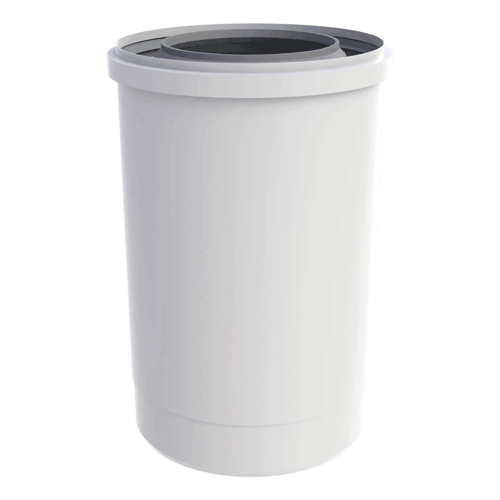 BuHo TwinSafe PP extension pipe 100/150 mm, L=500 mm, white, 781528 ...