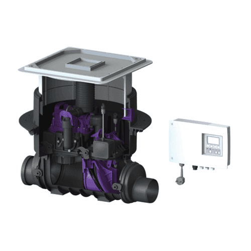 Wavin QuickStream PE trechter aansluiting, 56mm kopen? | Groothandel ...