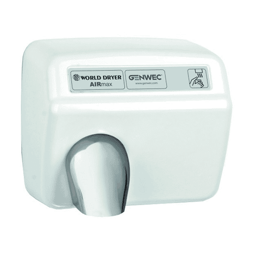 GENWEC Model A hand dryer - stainless steel, white, 604652 | Wholesale ...